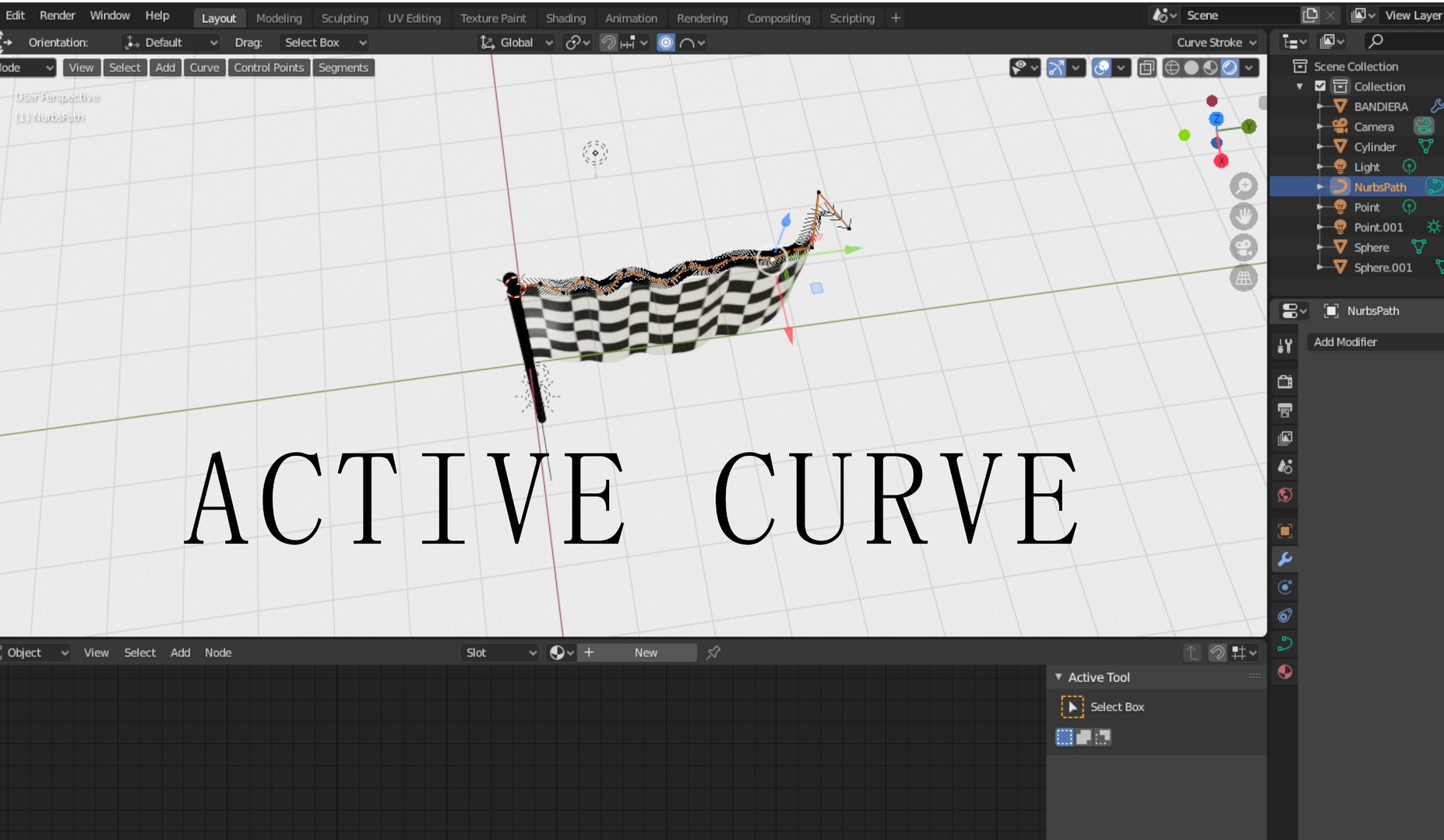 3D racing flag model - TurboSquid 1651315