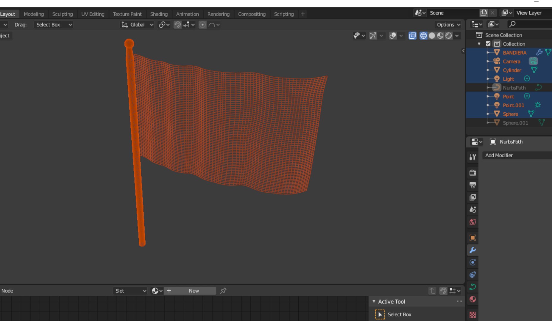 3D racing flag model - TurboSquid 1651315