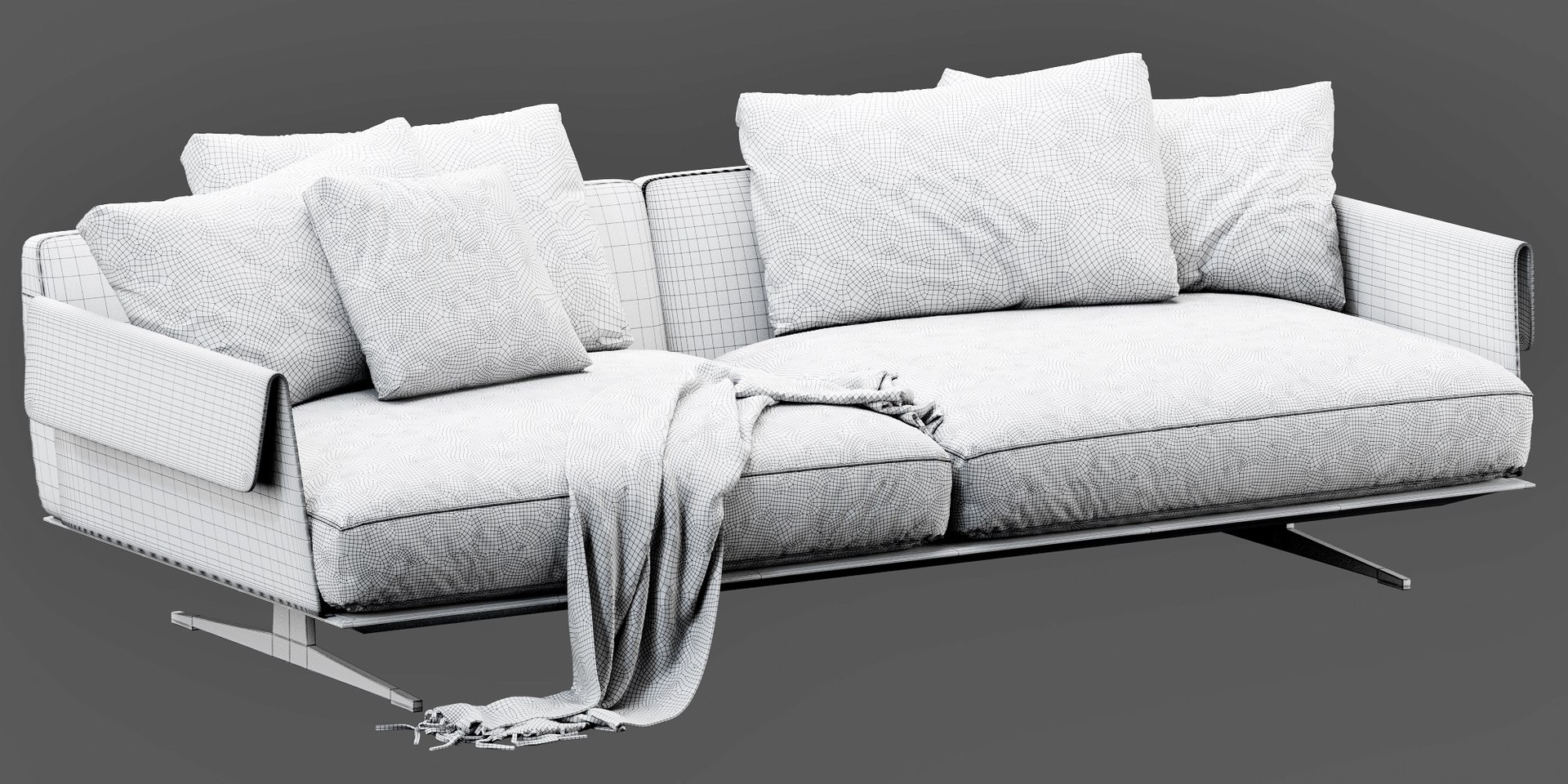 3D Model Flexform Bretton - TurboSquid 1839017