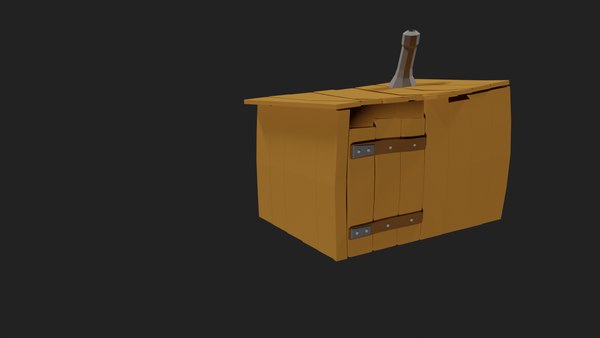 3D Lowpoly Comic Style Cabin - TurboSquid 1730815