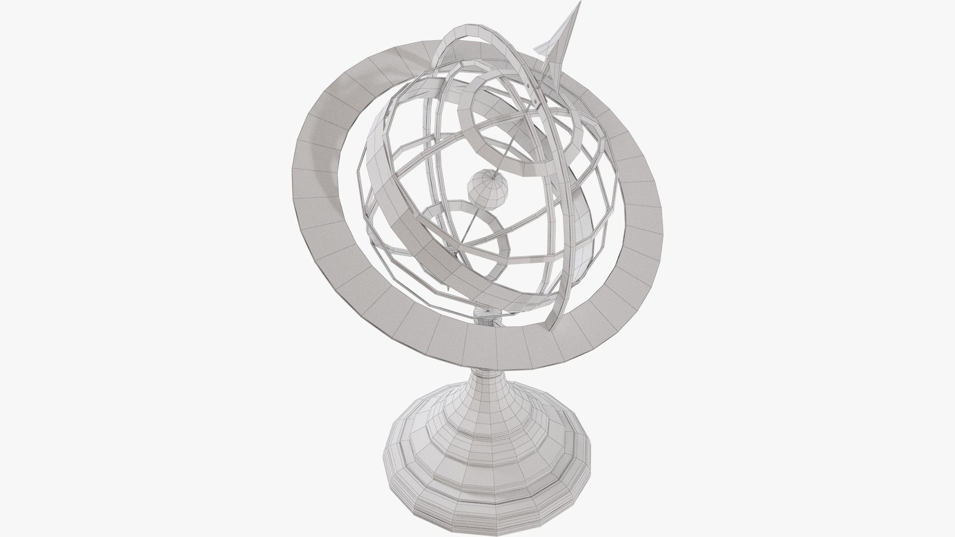 3D Old Armillary Sphere - TurboSquid 2005863