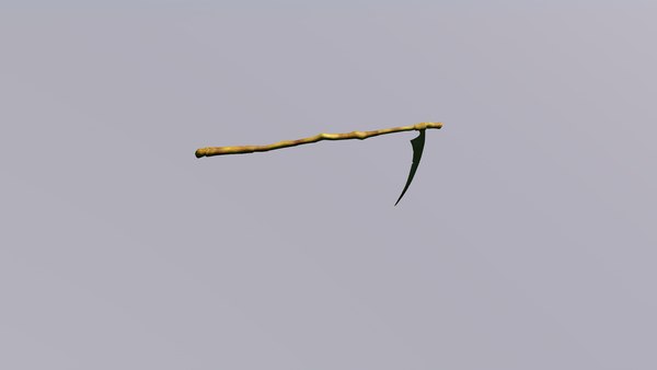 3D gold death figure model - TurboSquid 1673803