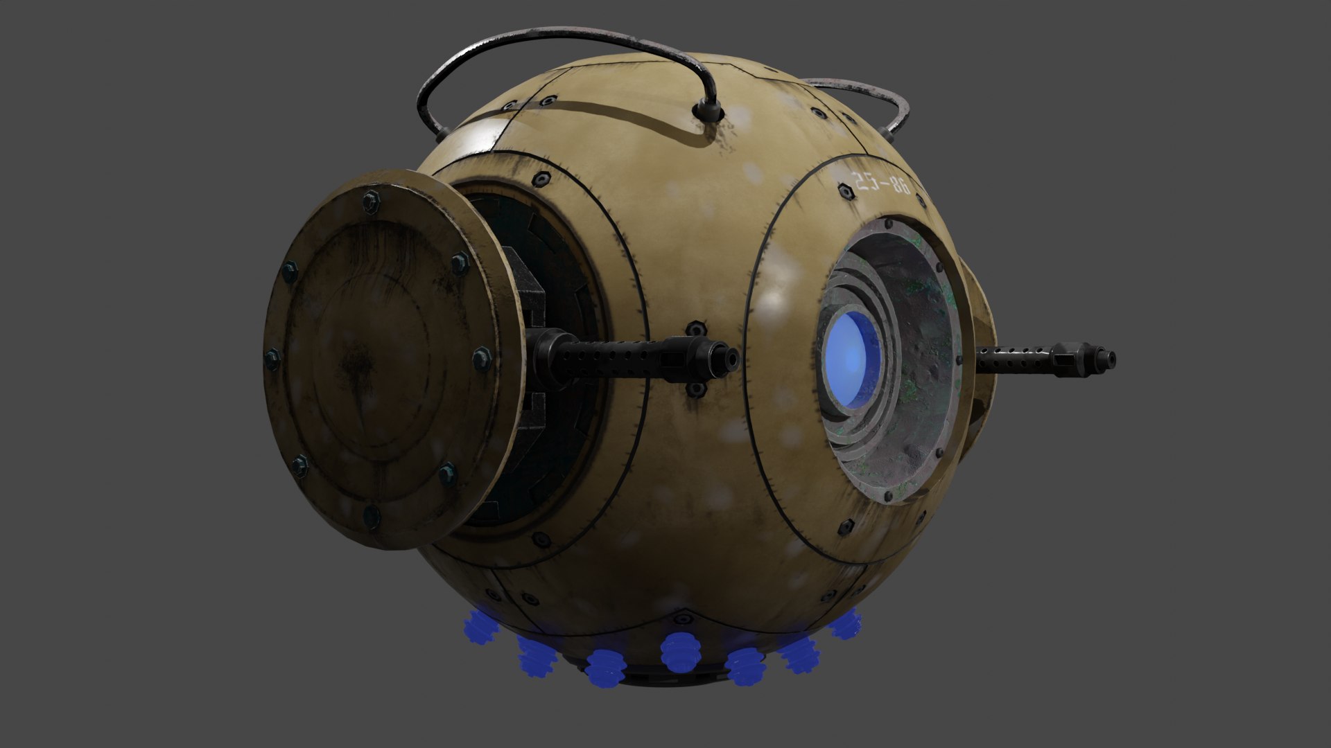 3D Sphere Bot - TurboSquid 2174190