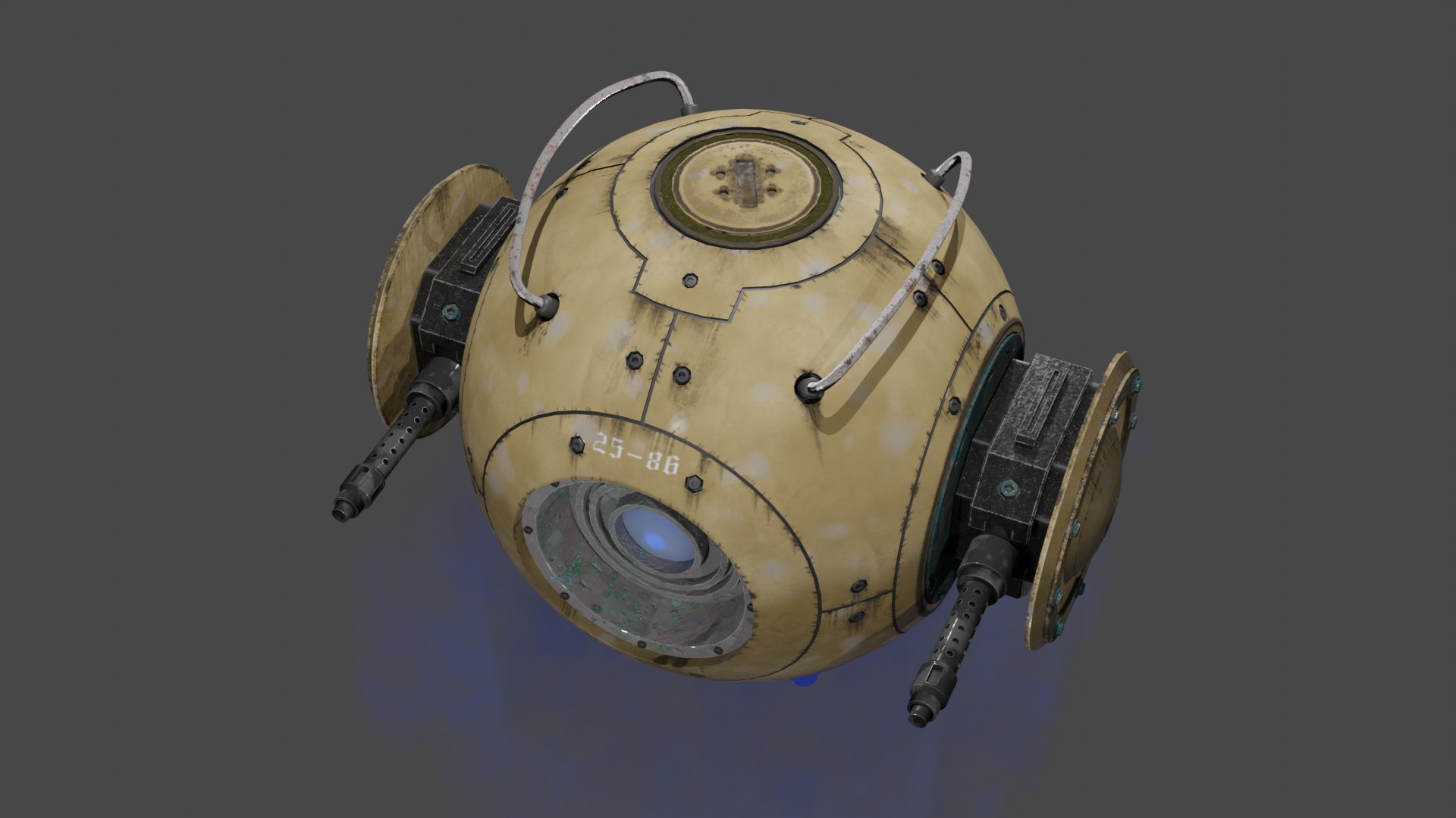 3D Sphere Bot - TurboSquid 2174190