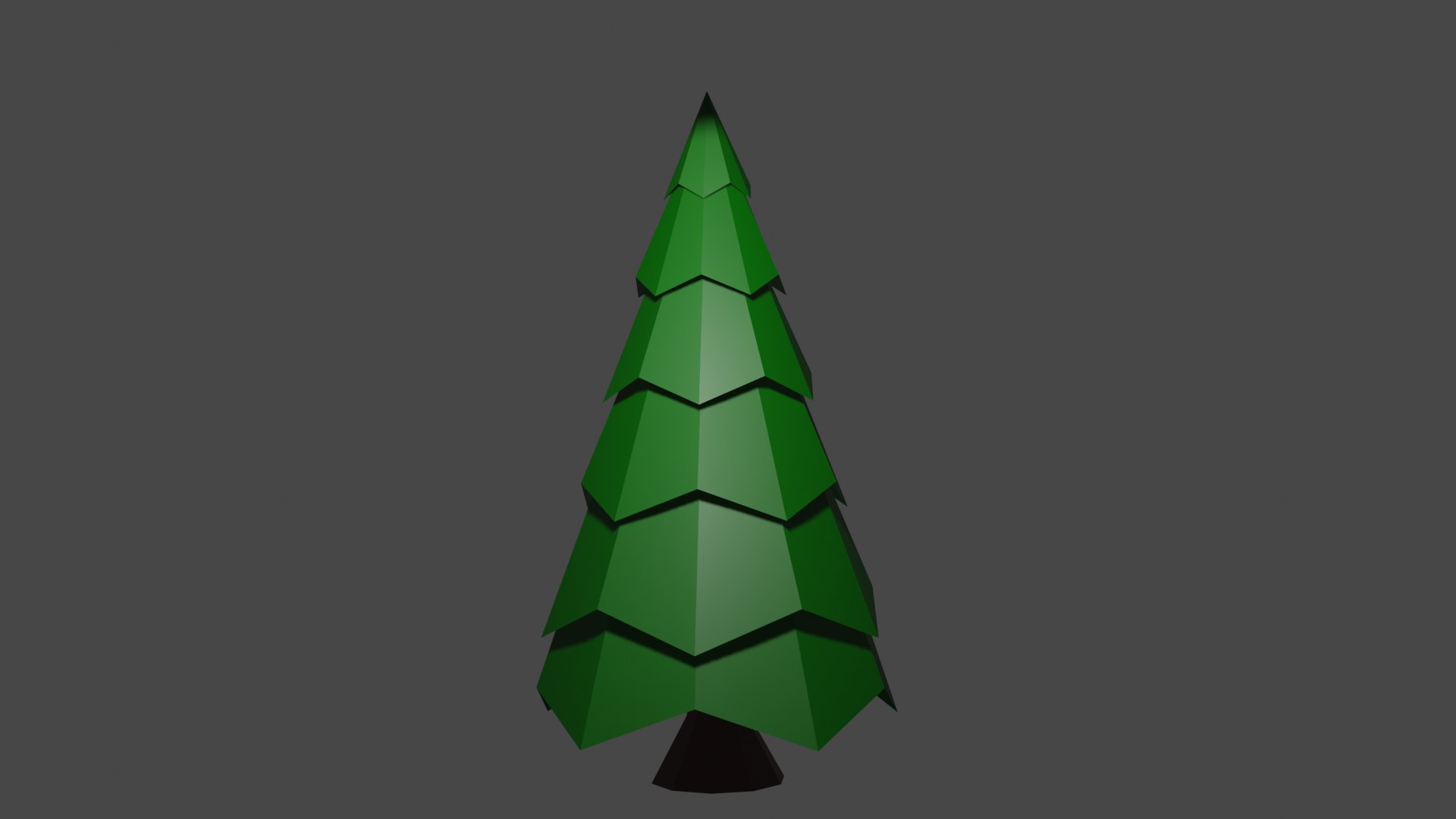 Low Poly Evergreen Tree Model 3D Model - TurboSquid 2346497
