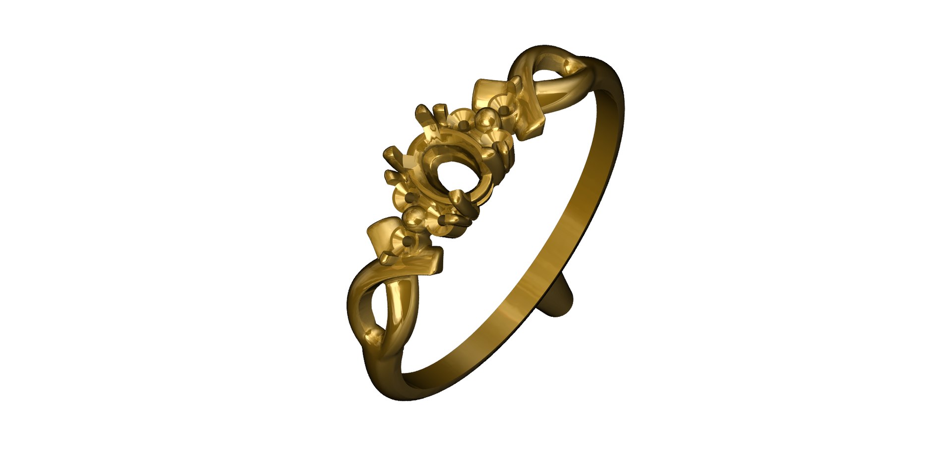3d Model Gold Ring