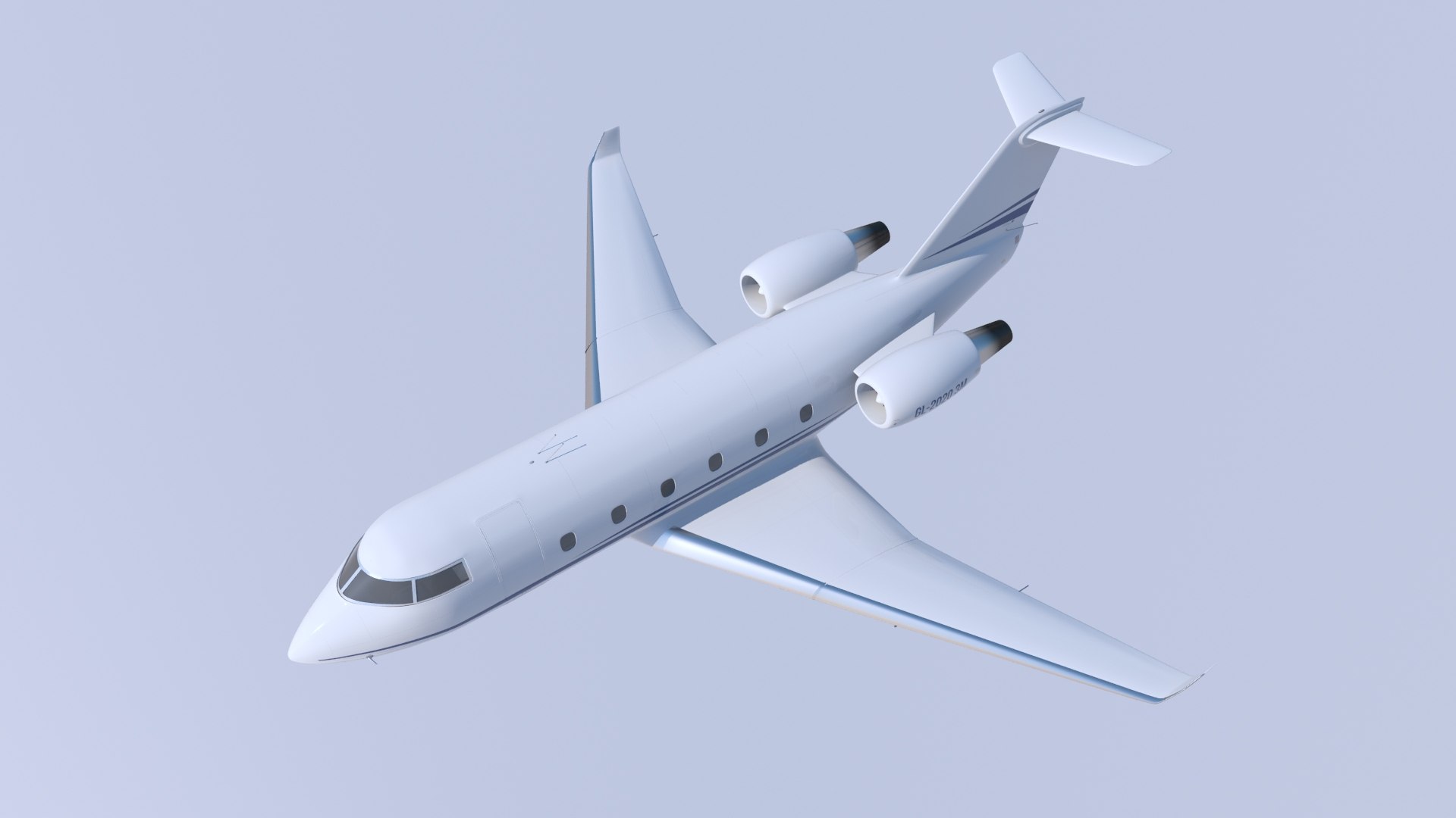 3D Generic Private Jet Aircraft - TurboSquid 1505532