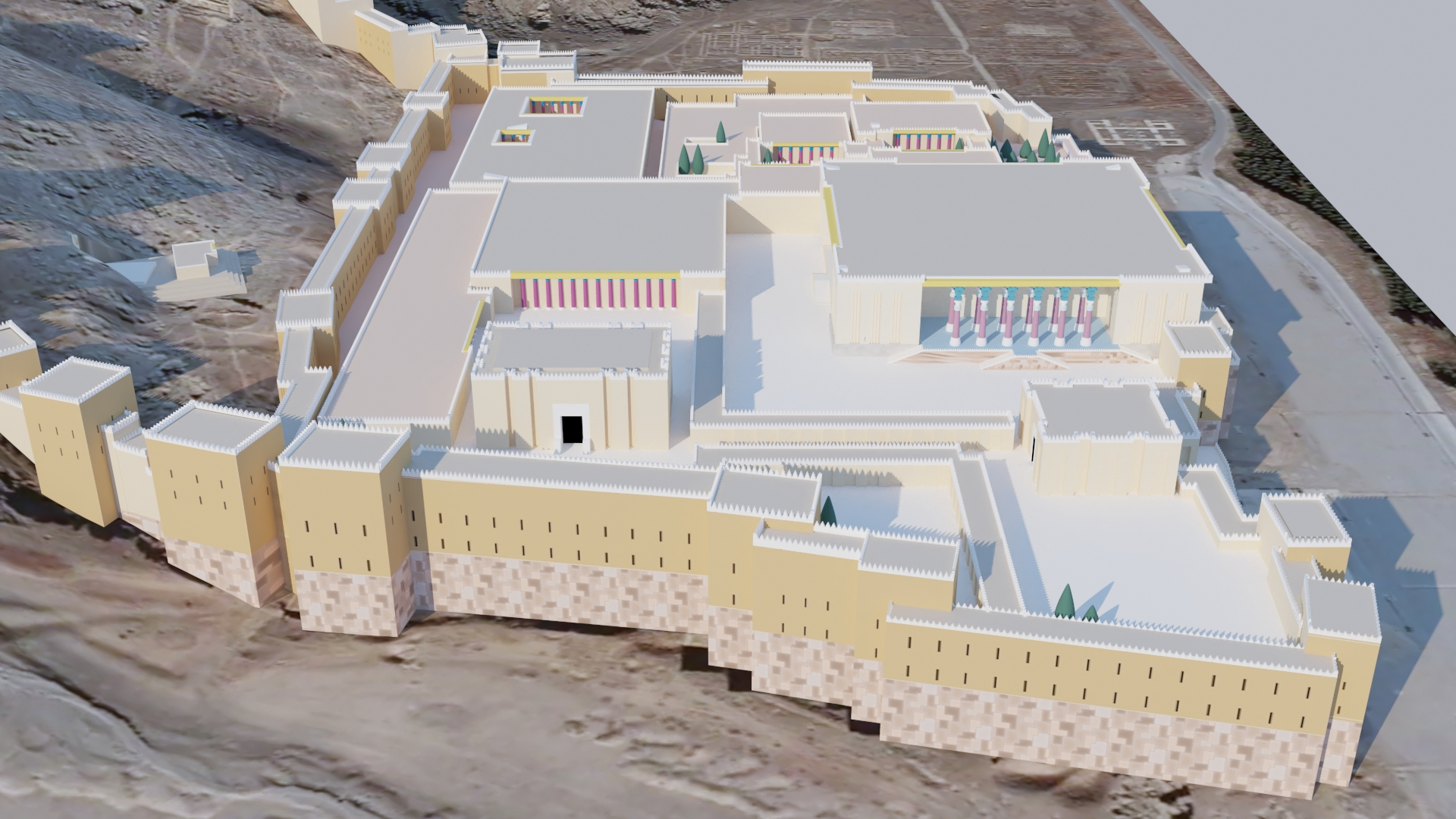 3D persepolis ceremonial capital - TurboSquid 1429571