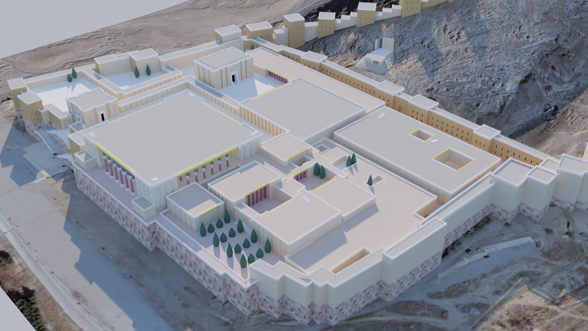 3D Persepolis Ceremonial Capital - TurboSquid 1429571