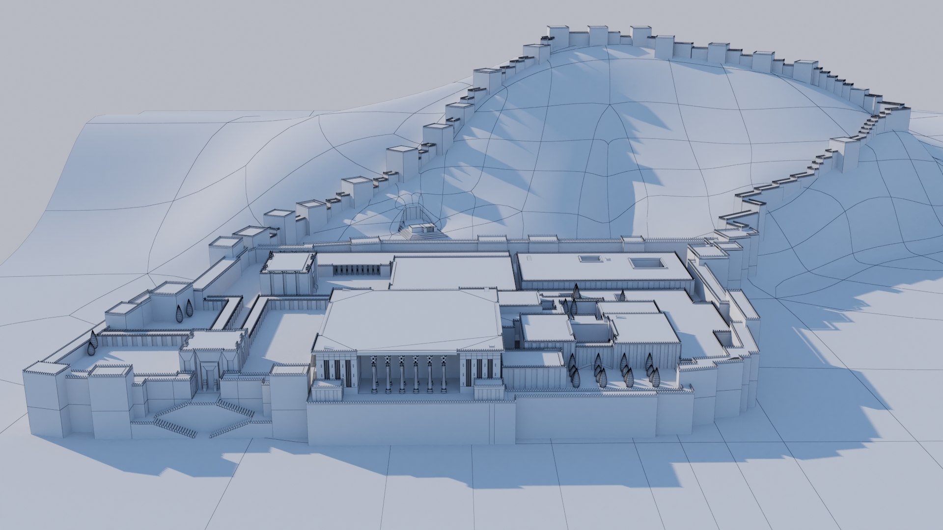 3D Persepolis Ceremonial Capital - TurboSquid 1429571