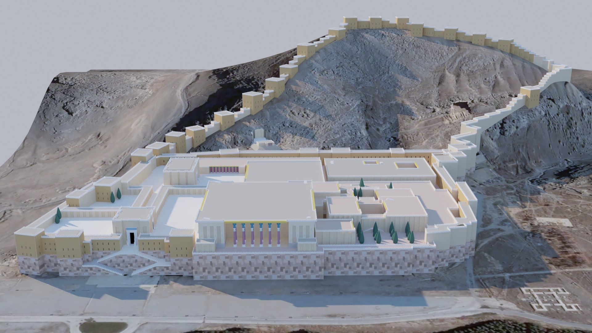 3D Persepolis Ceremonial Capital - TurboSquid 1429571