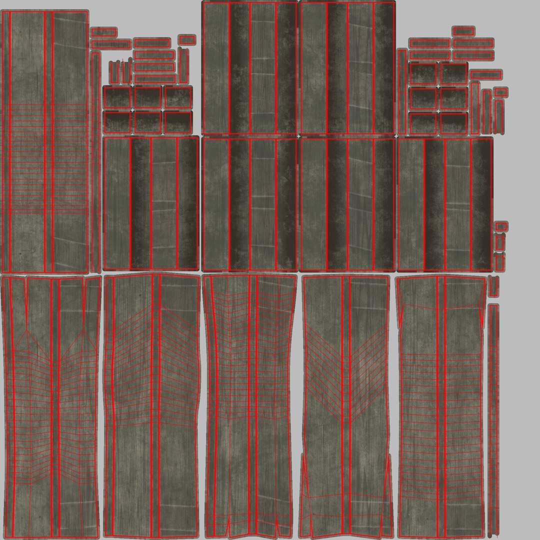 3D Old Bog Bridge Model - TurboSquid 2407632