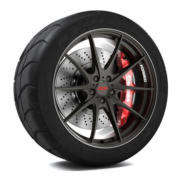 garson deep racing wheel 3d model