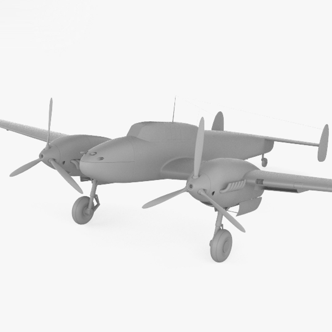 Messerschmitt Bf 110 3D Model - TurboSquid 1425696