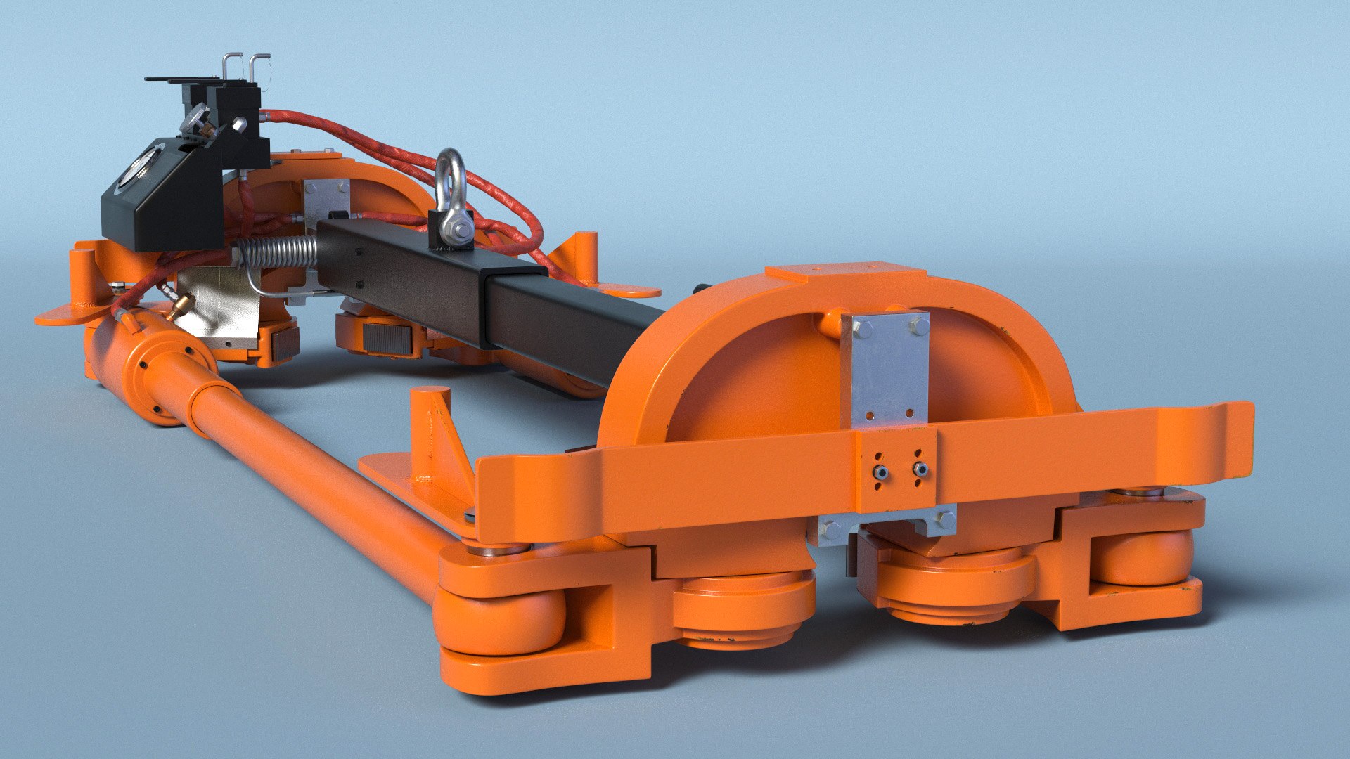 Track Alignment Puller Orange 3D Model - TurboSquid 2410457
