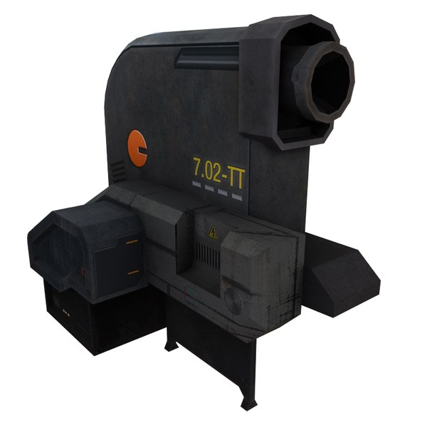 Turret Gun 3D Models for Download | TurboSquid
