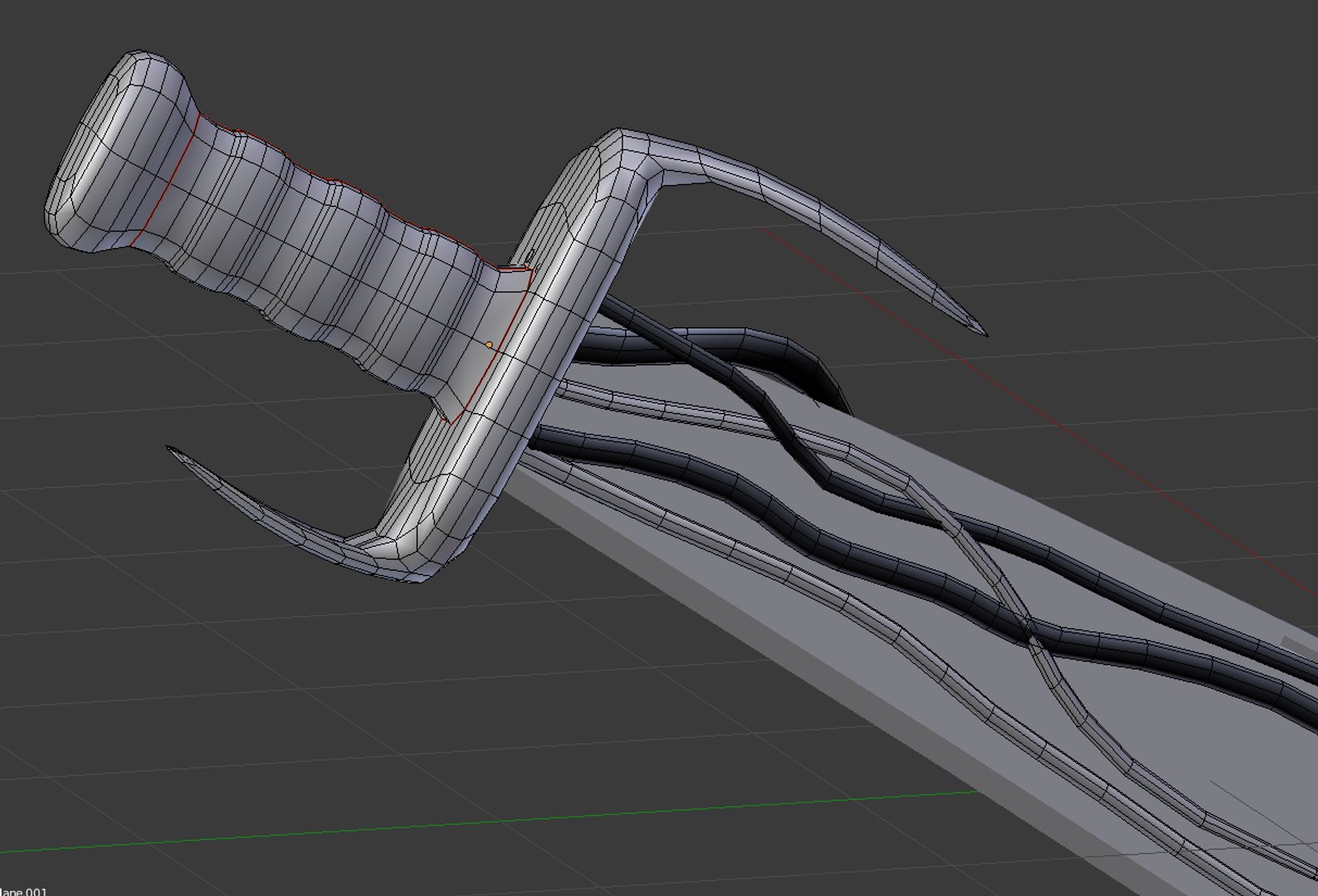 3d Model Of Sword