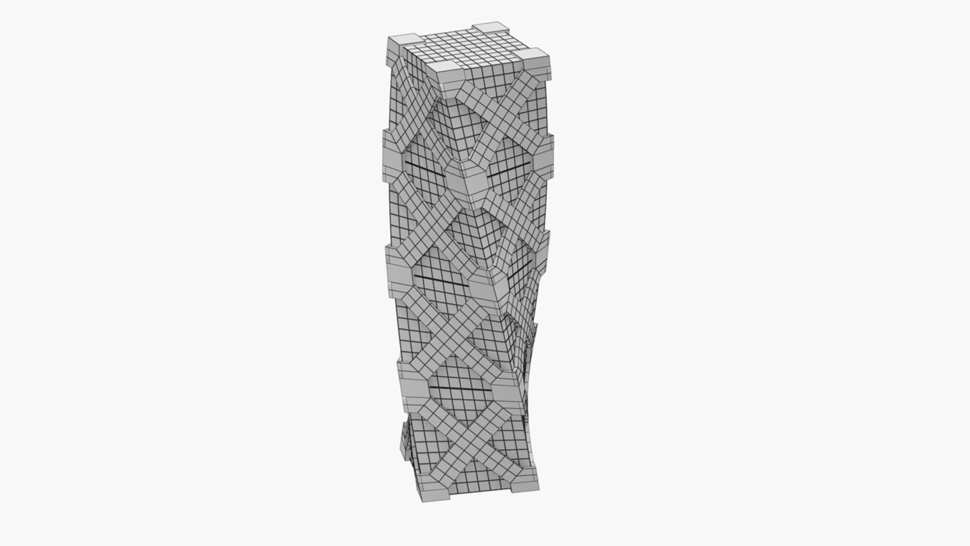 3D Model Hi-Tech Building 08 - TurboSquid 2062068