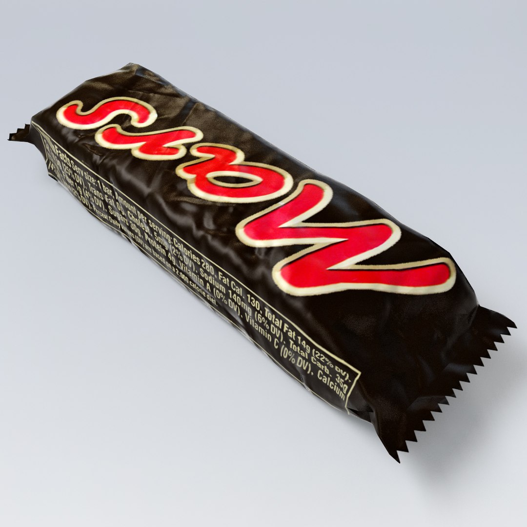 3d Model Of Chocolate Mars