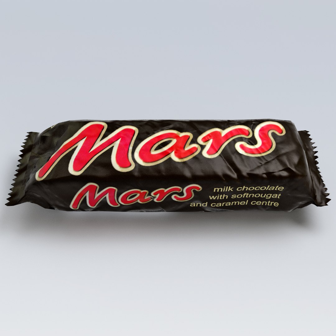 3d Model Of Chocolate Mars