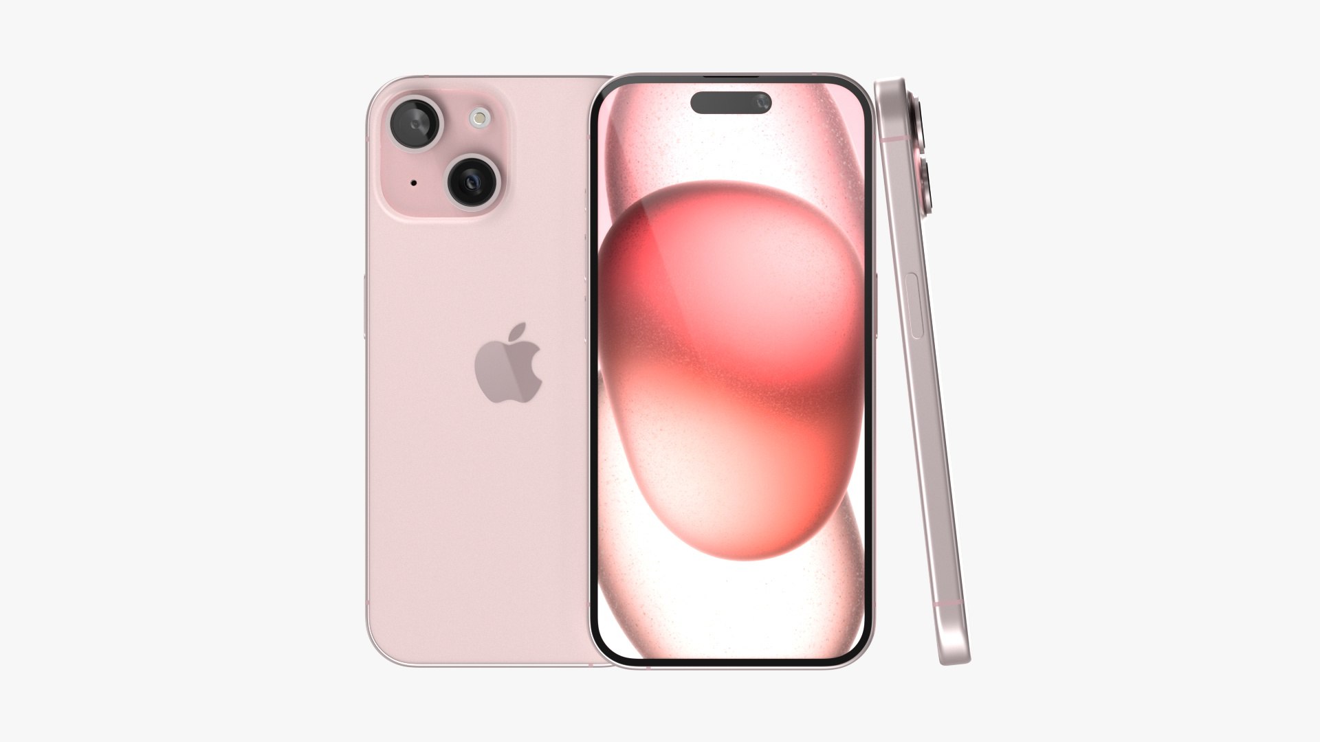 Apple iPhone 15 Pink 3D model - TurboSquid 2125797