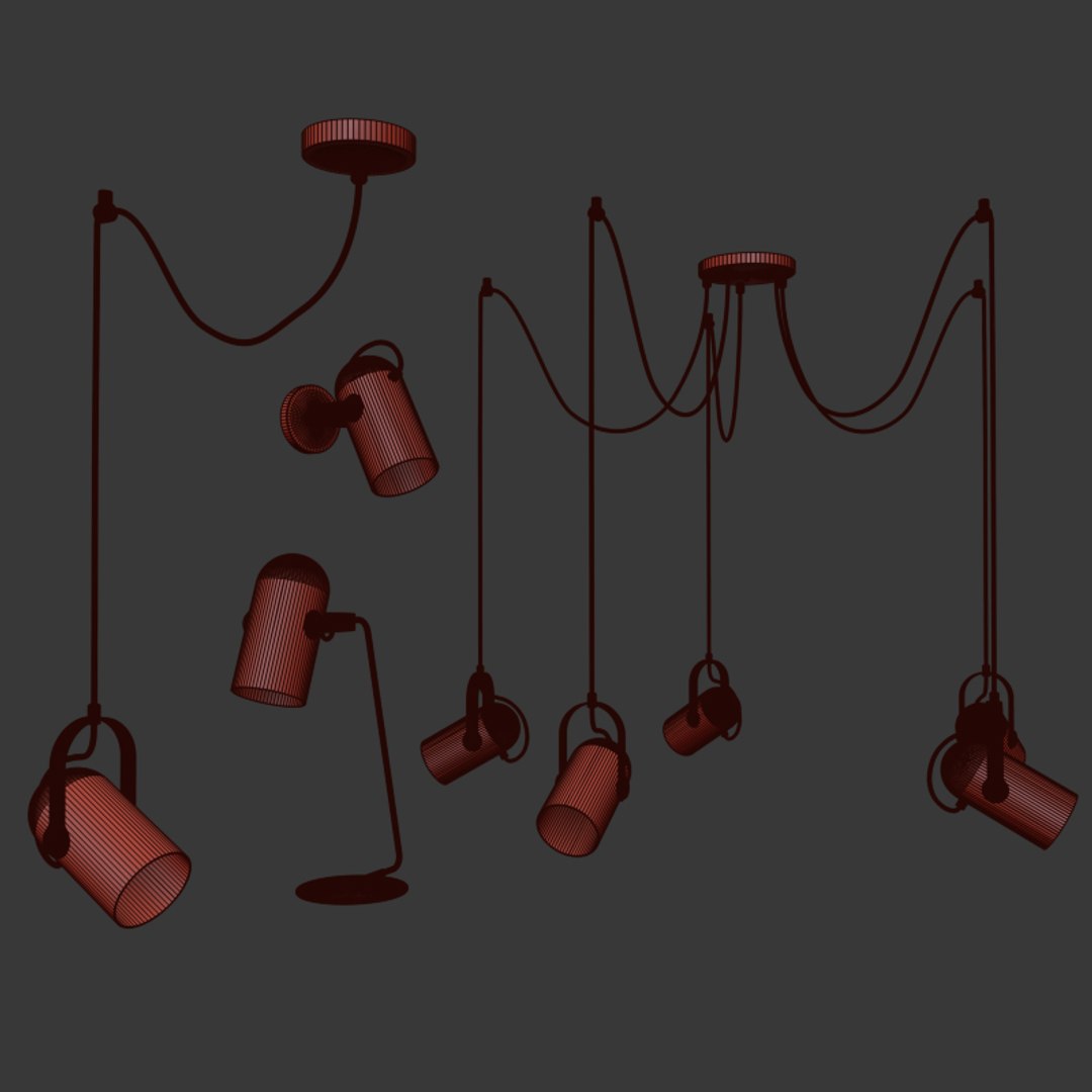 3D Light Set 1 Model - TurboSquid 1573805