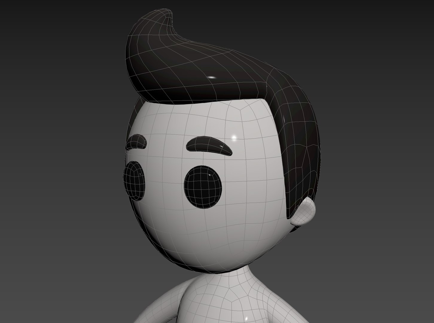 Stick man character 3D model - TurboSquid 1703664