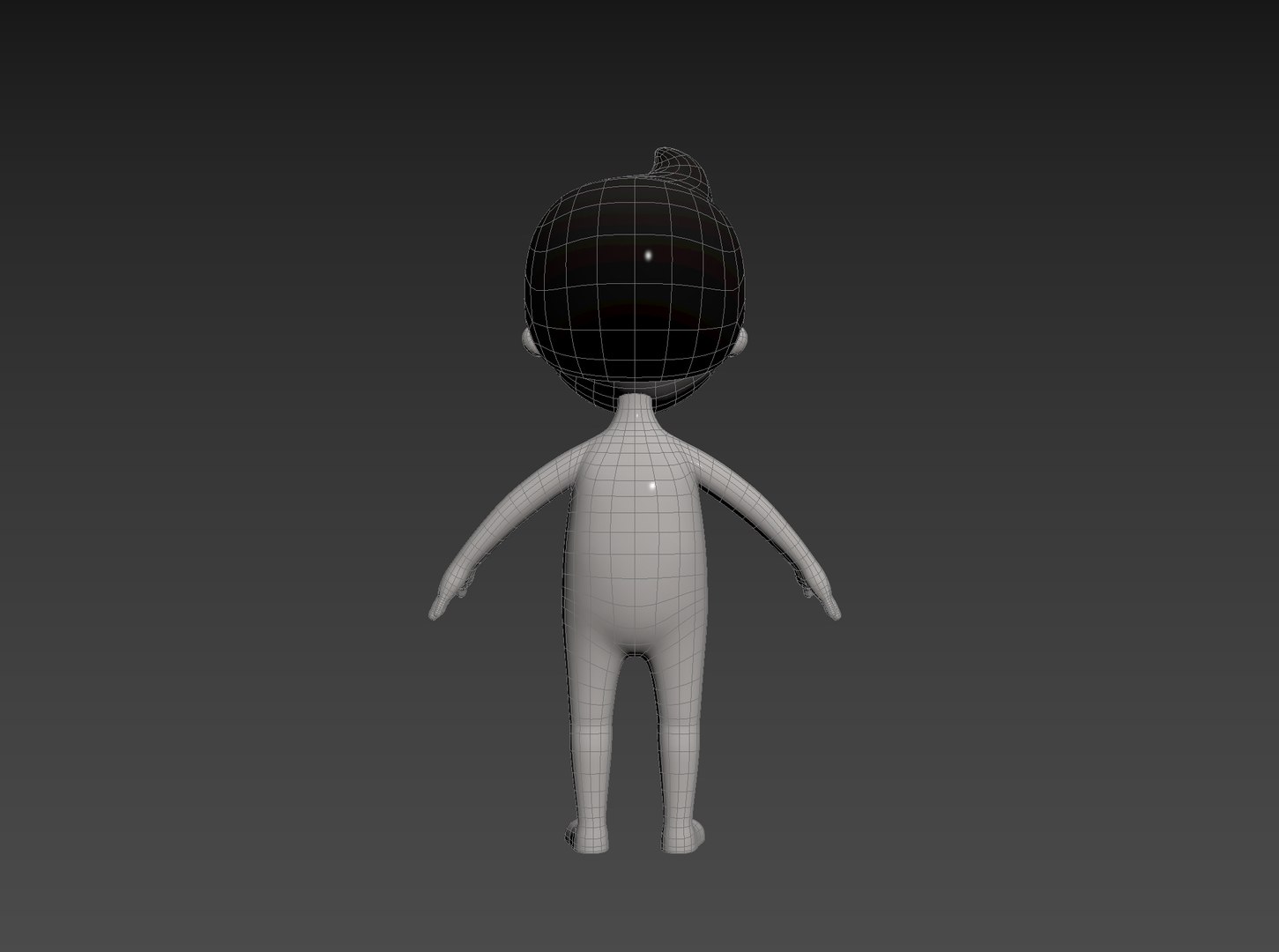 Stick man character 3D model - TurboSquid 1703664