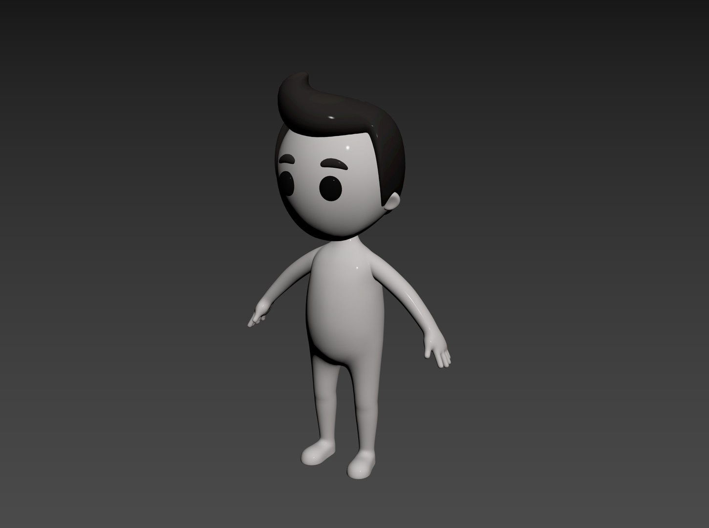Stick Man Character 3D Model - TurboSquid 1703664