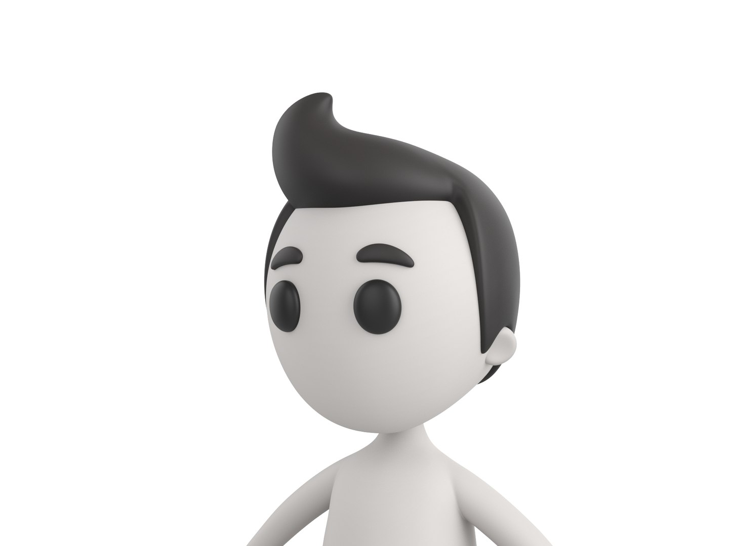 Stick Man Character 3D Model - TurboSquid 1703664