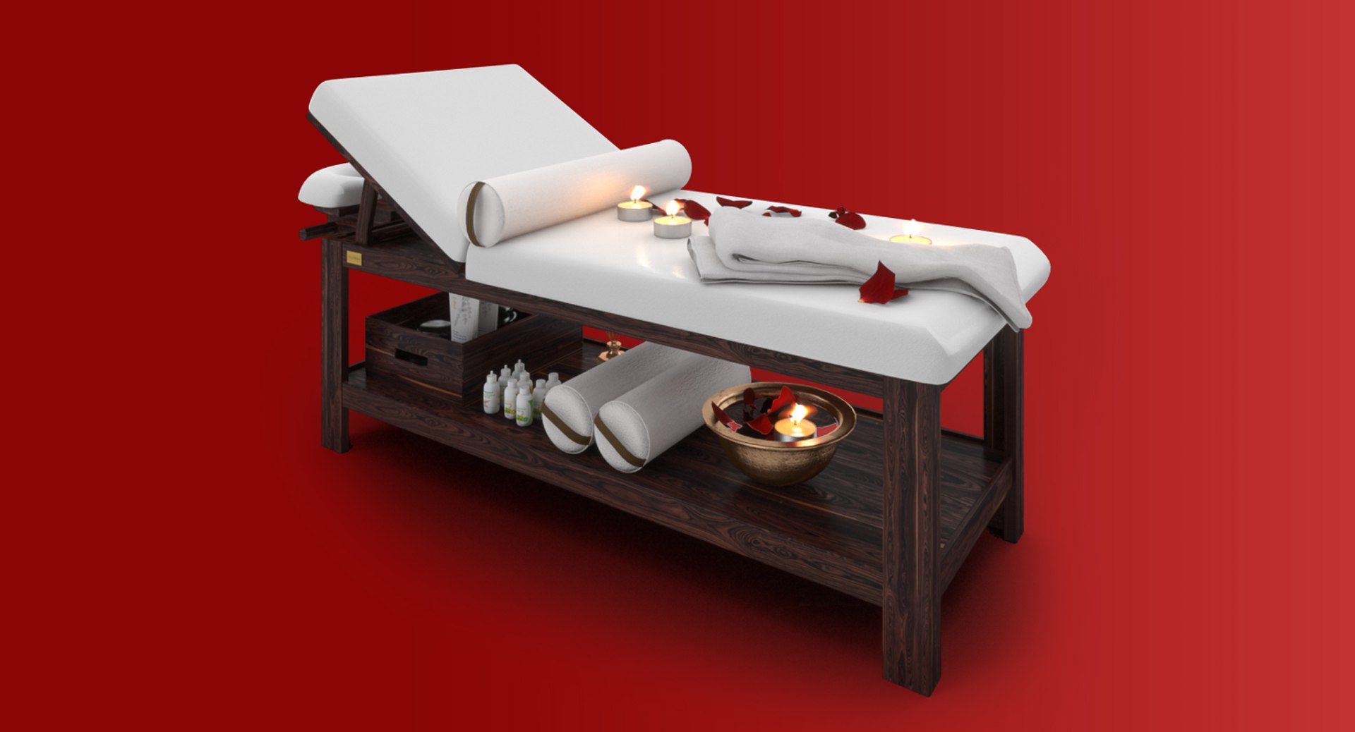 3D Spa Massage Bed Model | 1147539 | TurboSquid