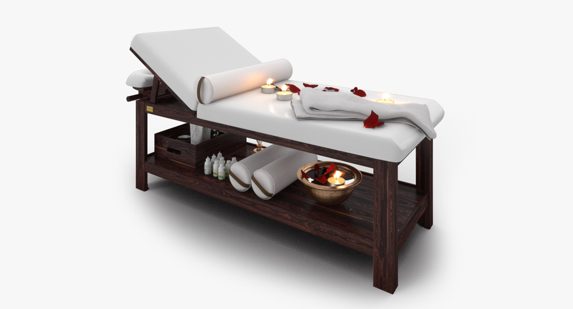 3D Spa Massage Bed Model | 1147539 | TurboSquid