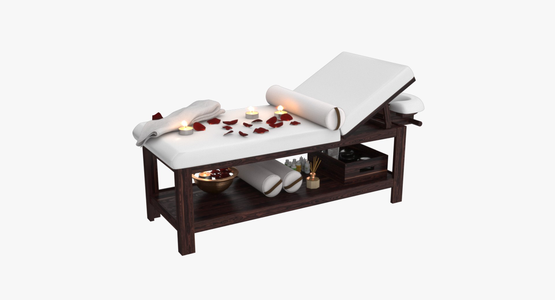 3D Spa Massage Bed Model | 1147539 | TurboSquid