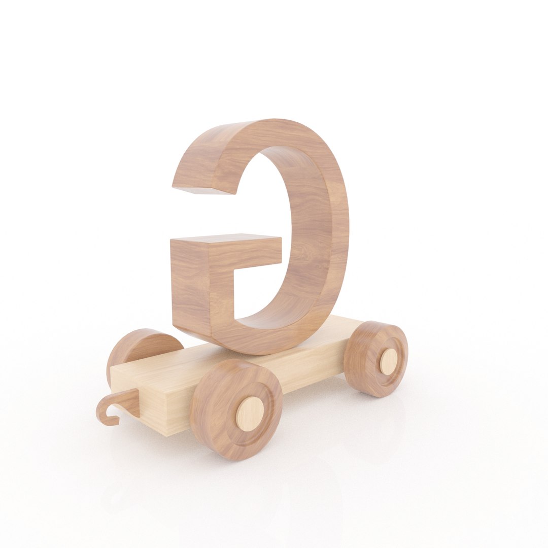 Letter G Car Model - TurboSquid 1559611