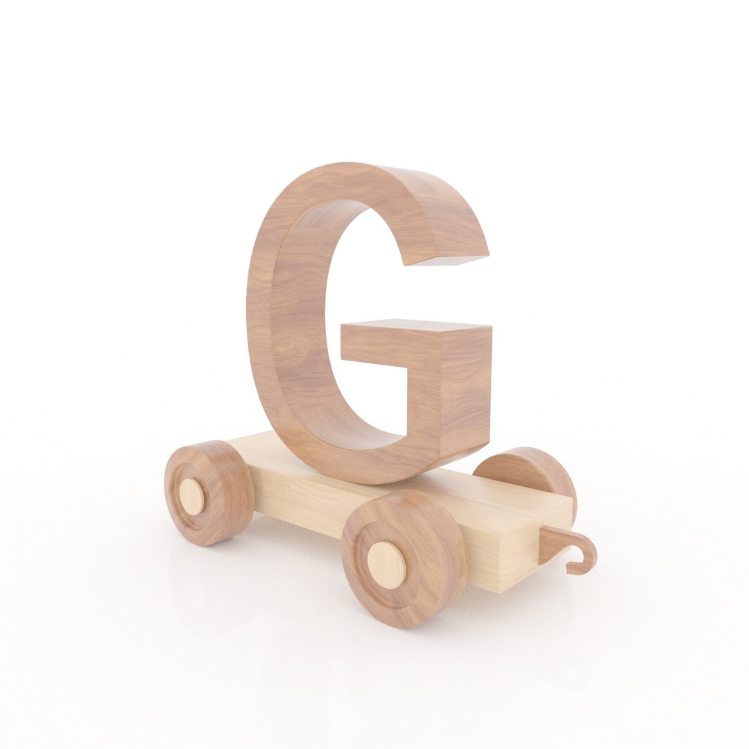 Letter G Car Model - TurboSquid 1559611