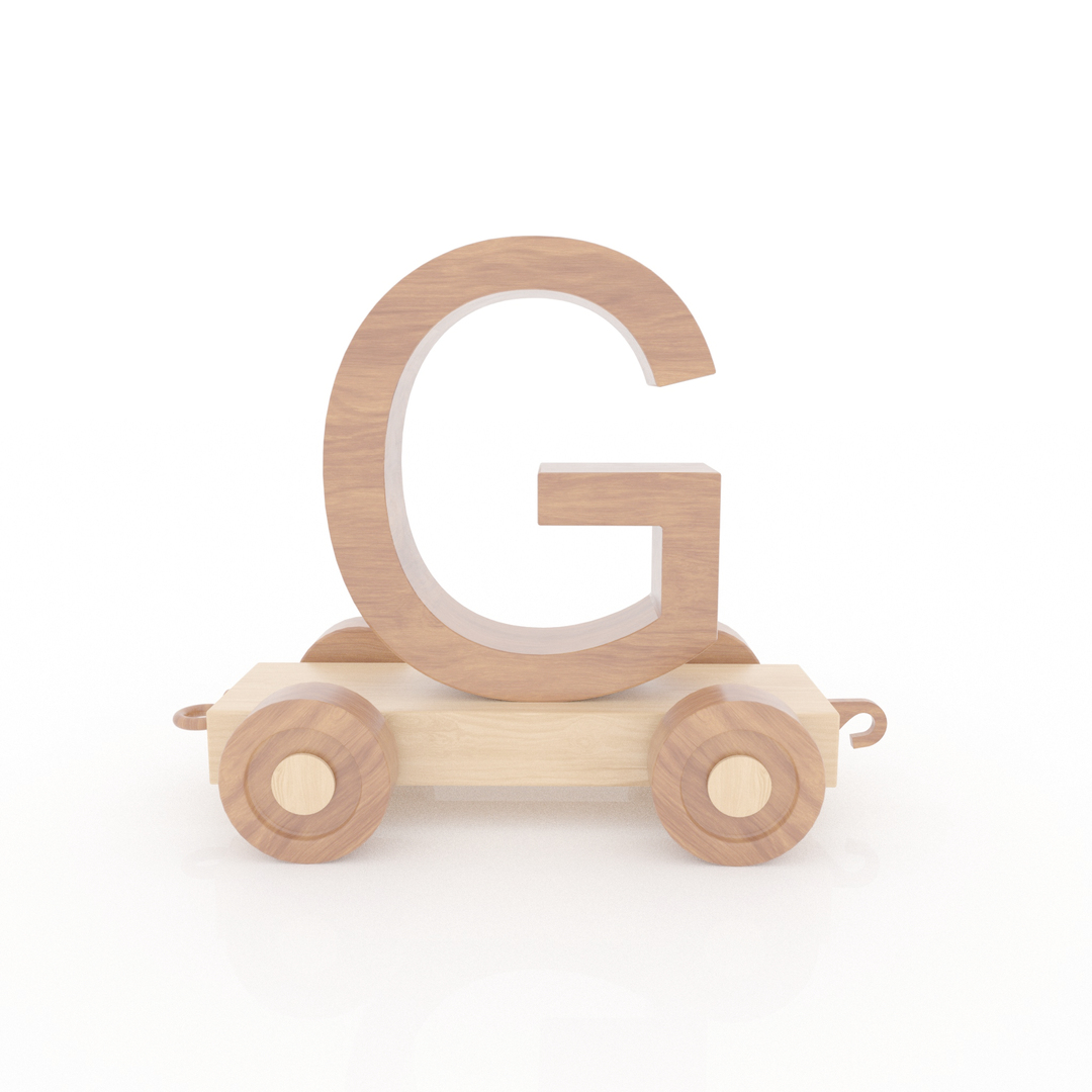 Letter G Car Model - TurboSquid 1559611