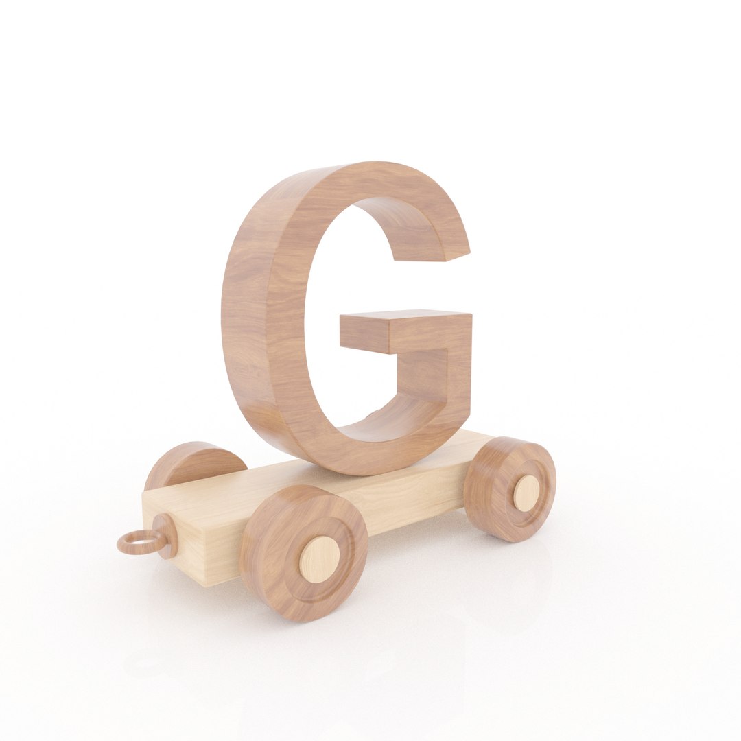 Letter G Car Model - TurboSquid 1559611
