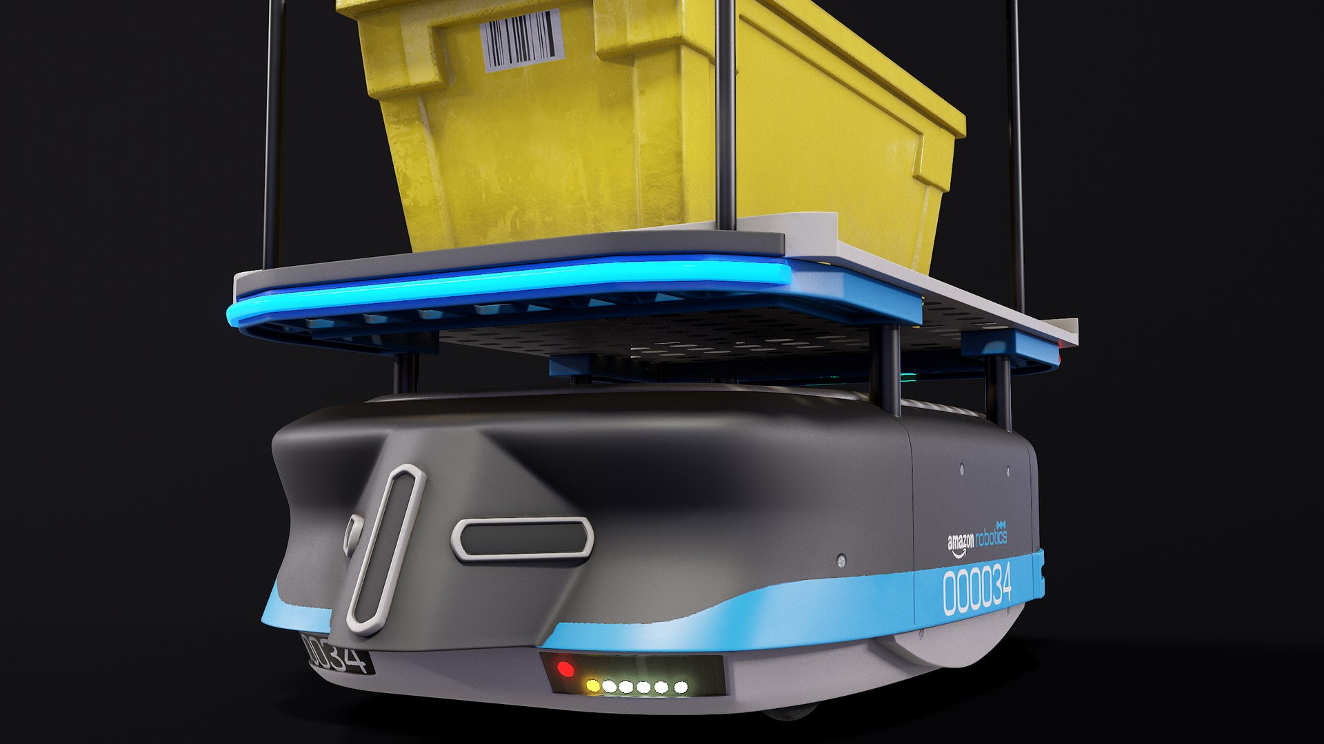 3D Warehouse Industrial Robot Amazon Bert - TurboSquid 1756734