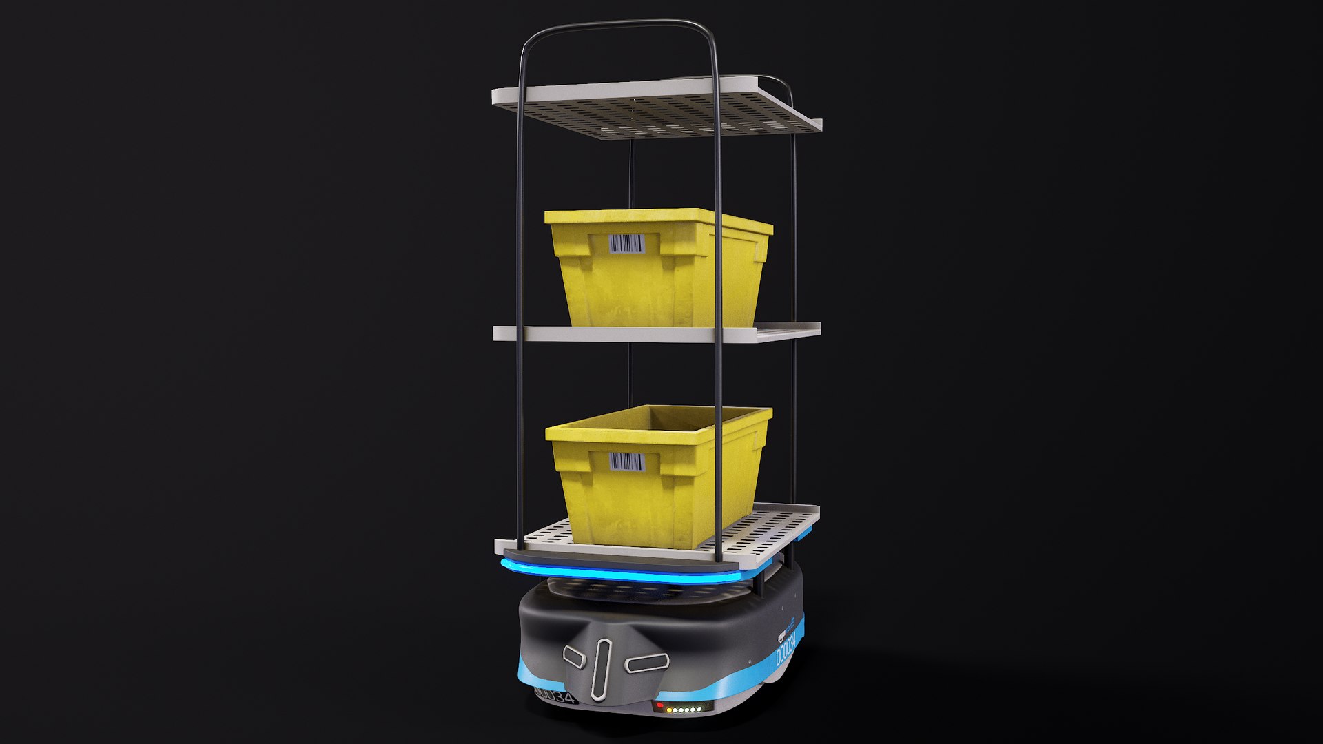 3D Warehouse Industrial Robot Amazon Bert - TurboSquid 1756734