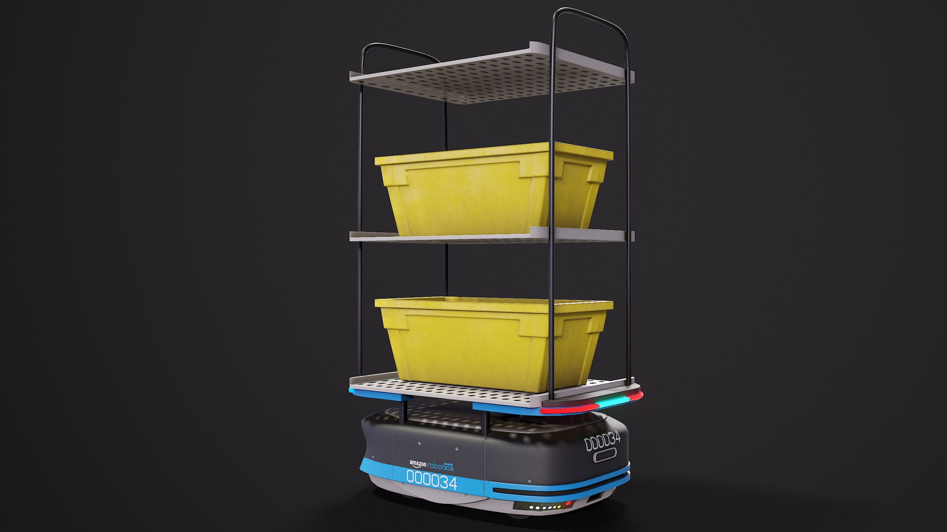 3D Warehouse Industrial Robot Amazon Bert - TurboSquid 1756734