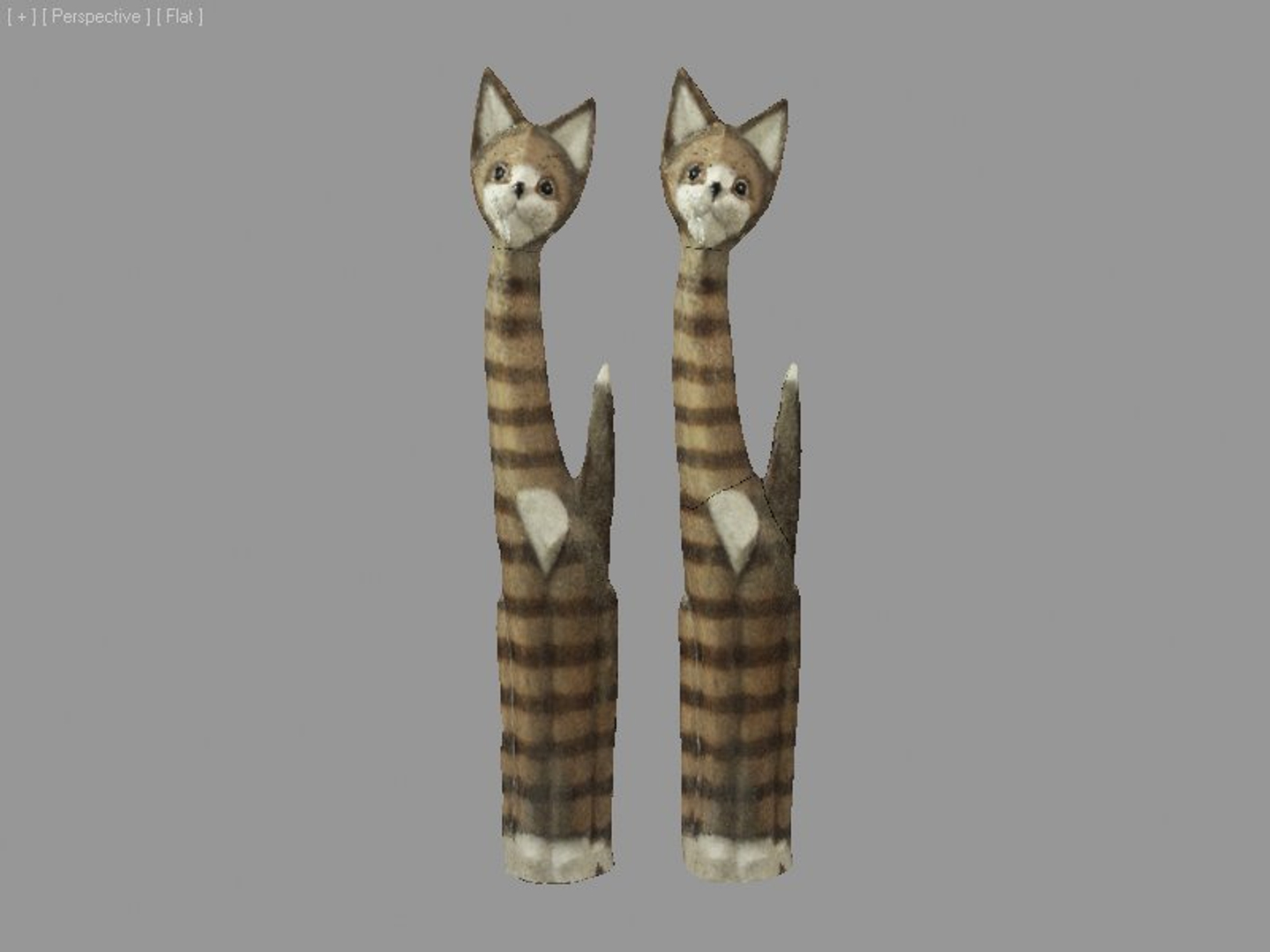 3d Model Scan Cat Sculpture