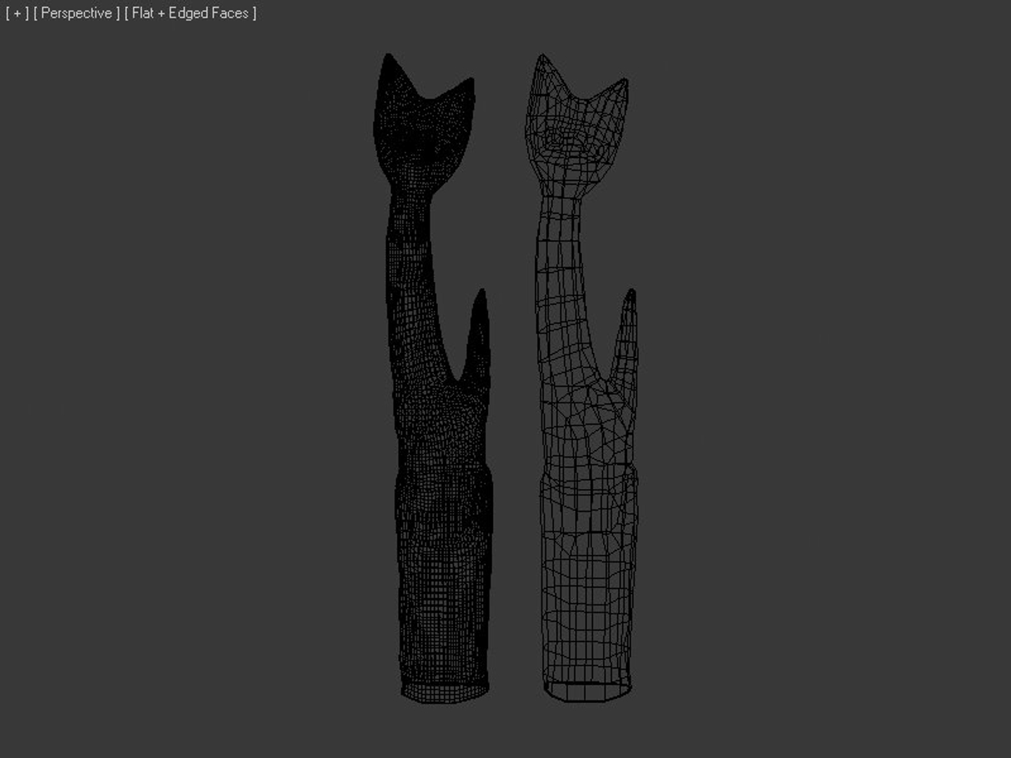 3d Model Scan Cat Sculpture