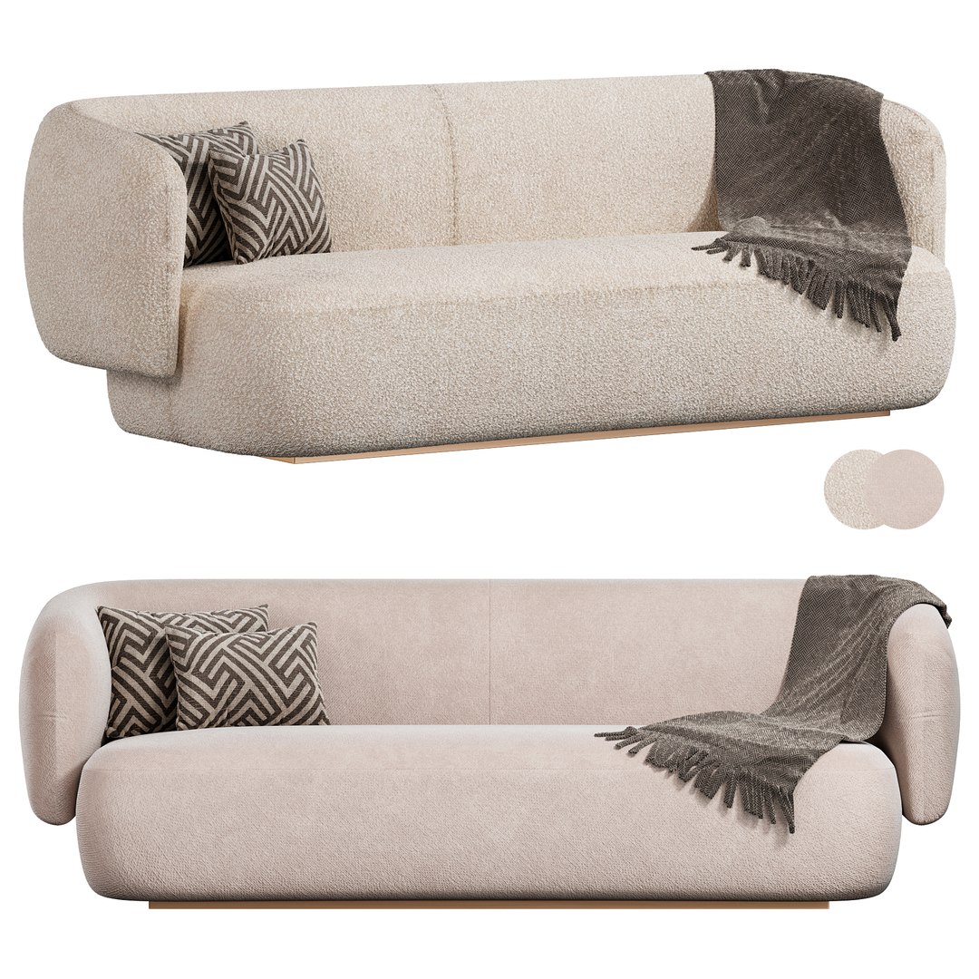 NOAH Sofa 3D Model - TurboSquid 2111399