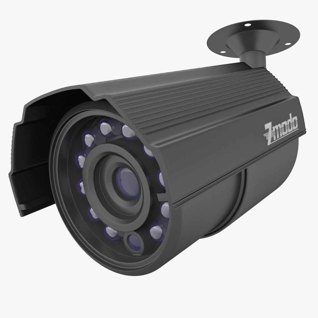 Night Vision Camera Zmodo 3d Model