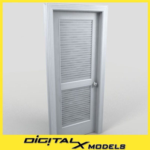 3d model of residential interior door 20