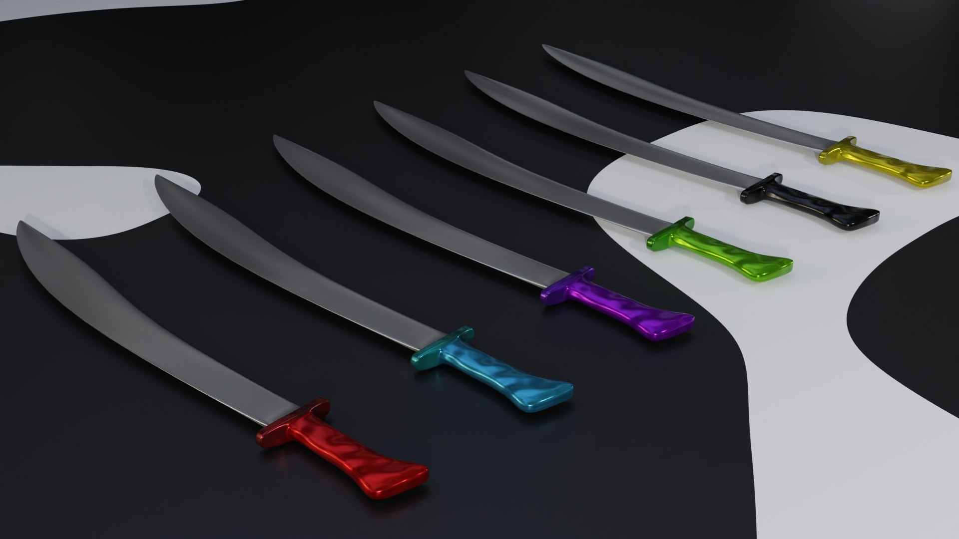 3D Cool Swords - TurboSquid 2166035