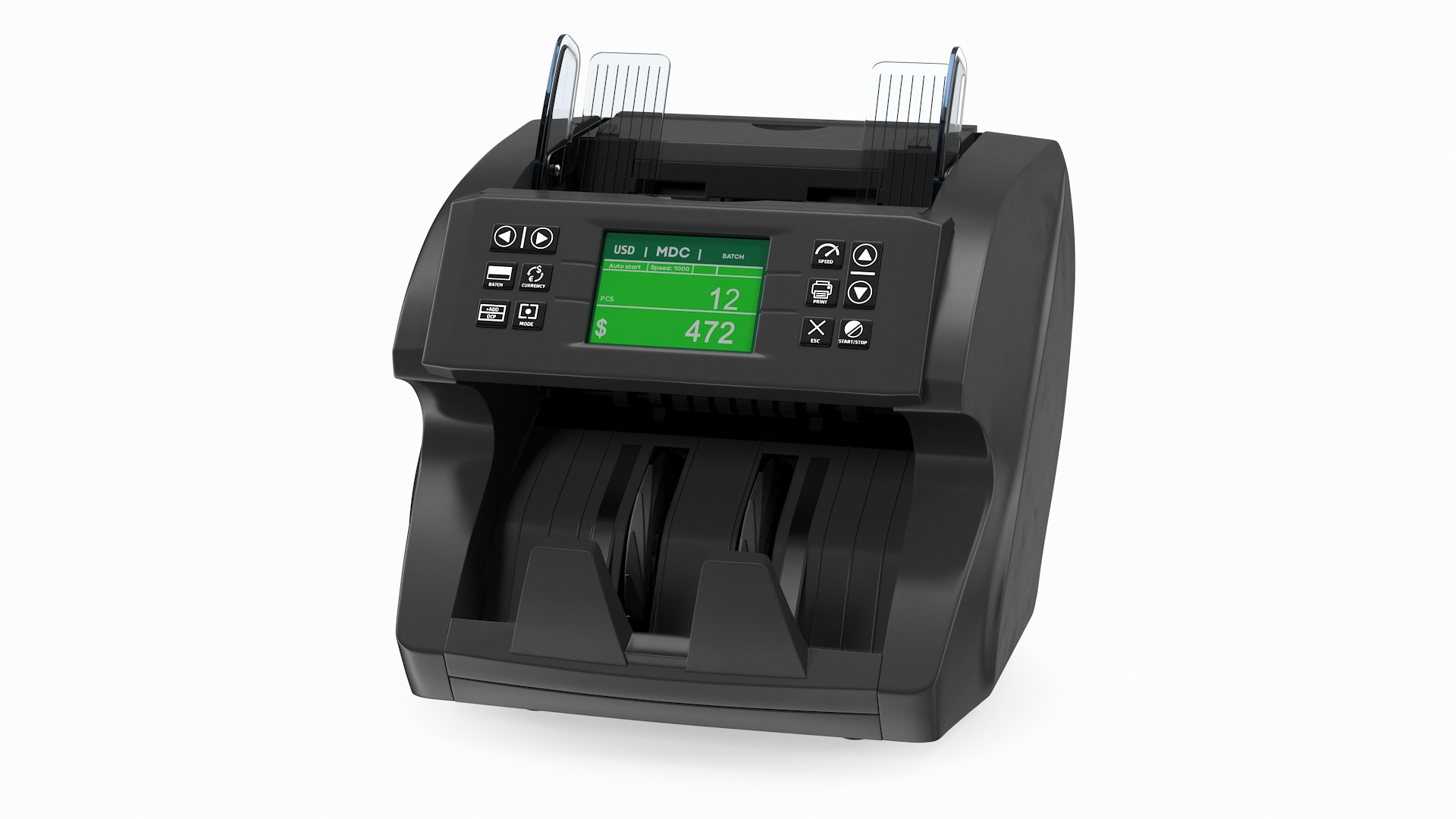 Cash Counter 3D Model - TurboSquid 1457391