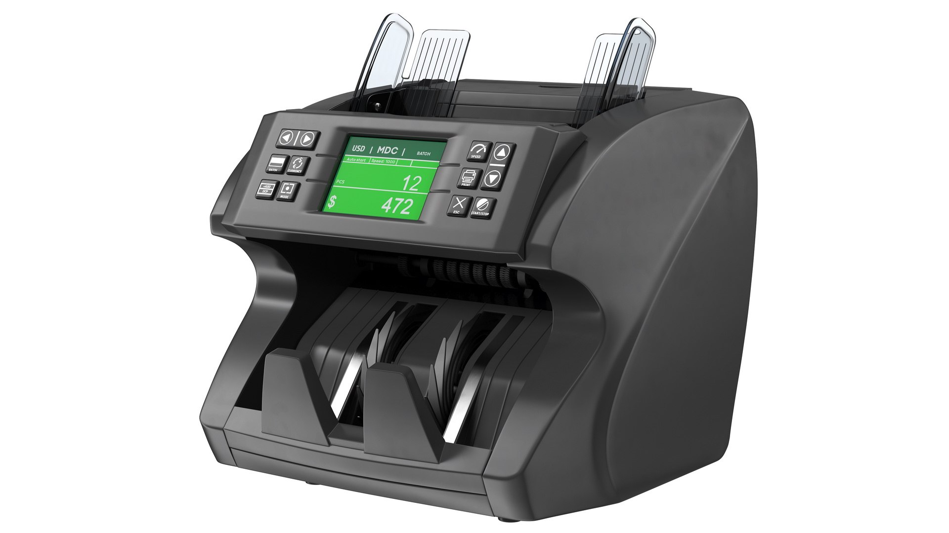 Cash Counter 3D Model - TurboSquid 1457391