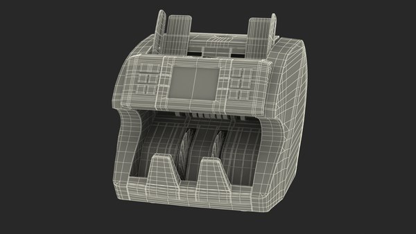 Cash counter 3D model - TurboSquid 1457391