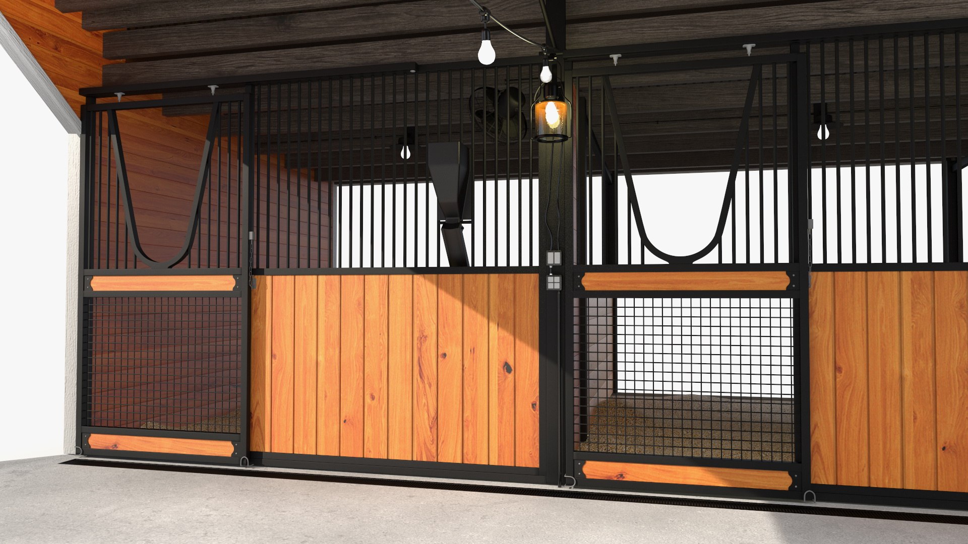 Stable Building White 3D Model - TurboSquid 2203980